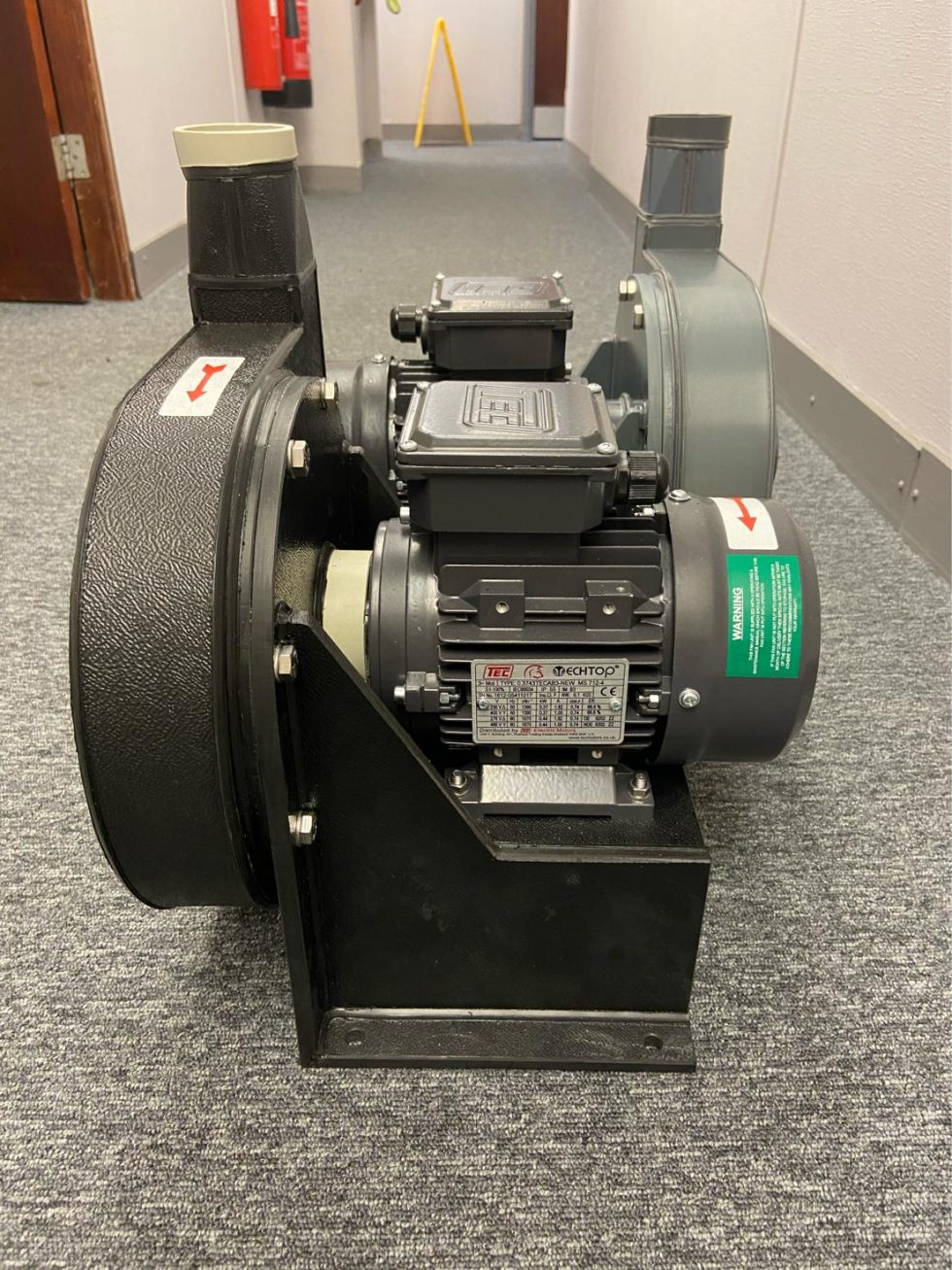 Fan Ranges And Curves | Central Fans Colasit